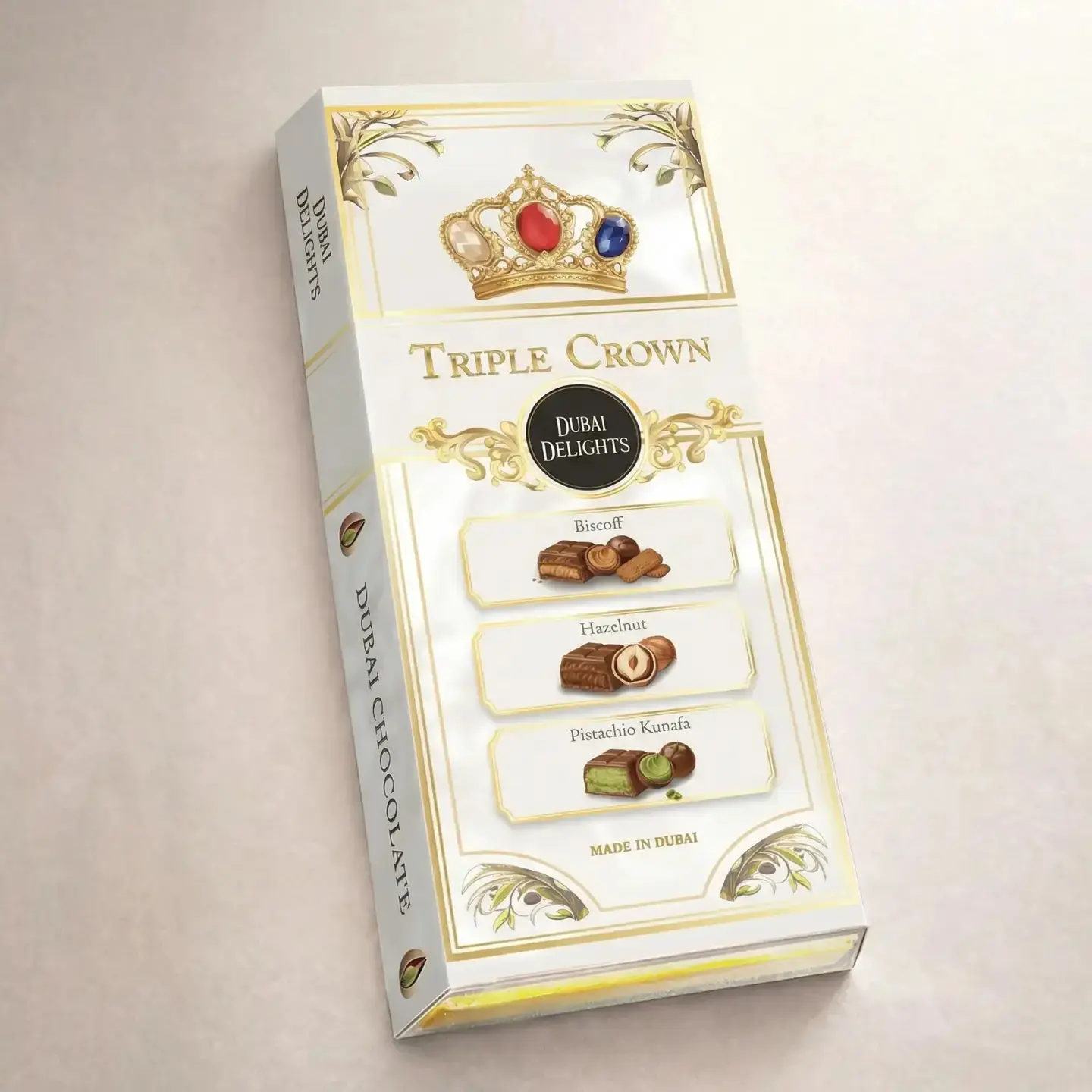 Dubai Delights Ambient Chocolate Snack Bites Dessert Gift Box, Mother's ...