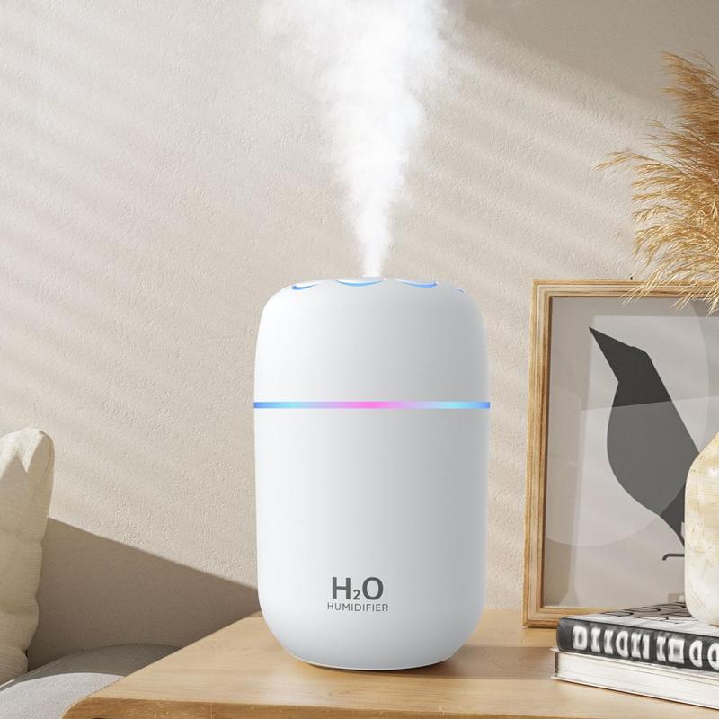 Portable Cold Mist Humidifier, USB Powered Air Humidifier for Relieve ...