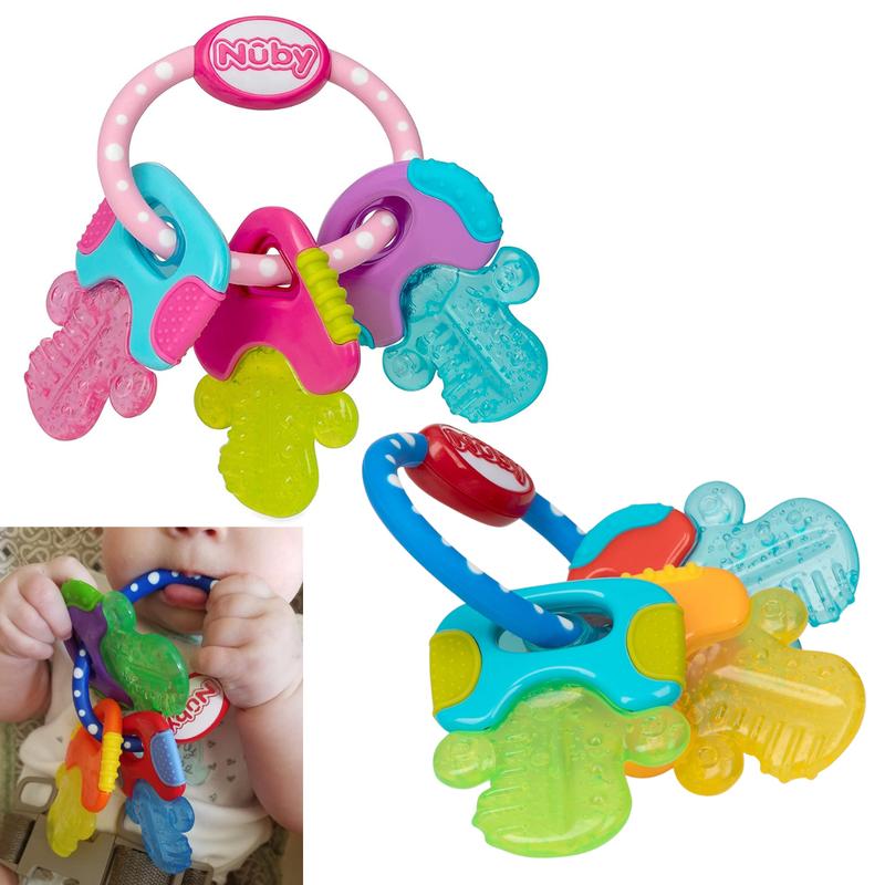 Baby Gel Teether Keys toy - Perfect Teething Toy for Babies - Safe, Fun ...