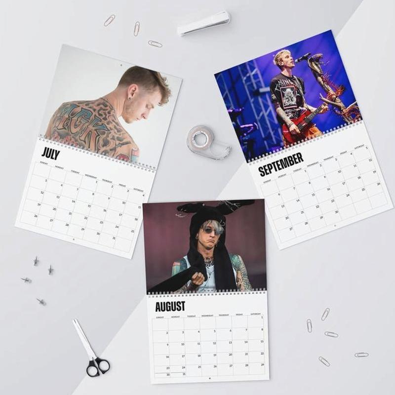 Machine Gun Kelly 2026 Calendar, Mgk Calendar, Mgk Tour, Lost Americana ...