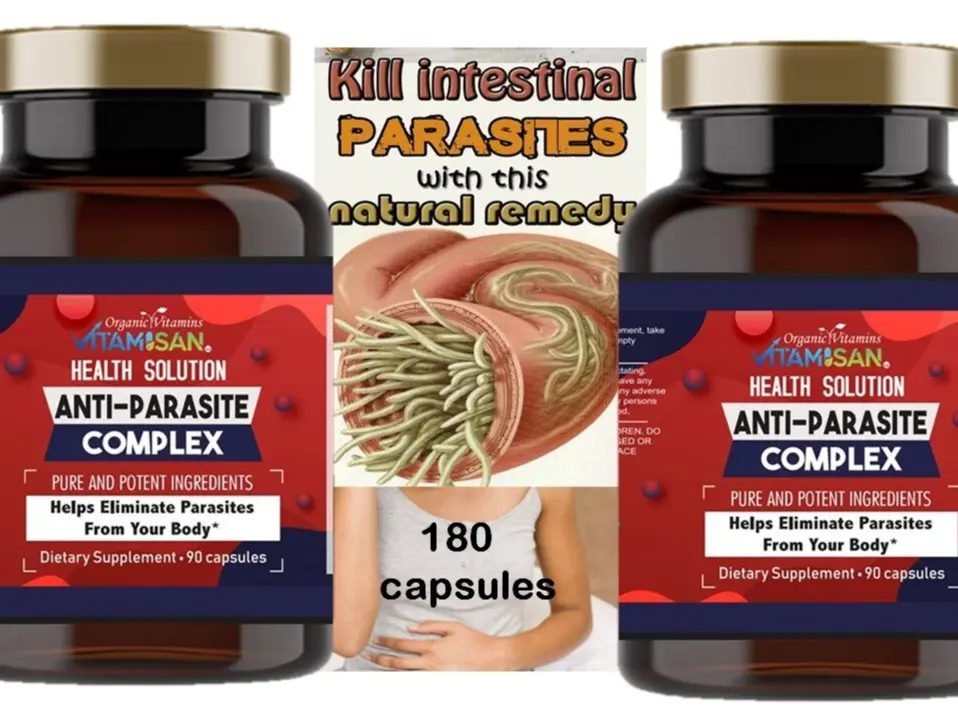 Remove Parasite ANTI PARASITE & CANDIDA DETOX Body Cleanse ULTRA COLON ...