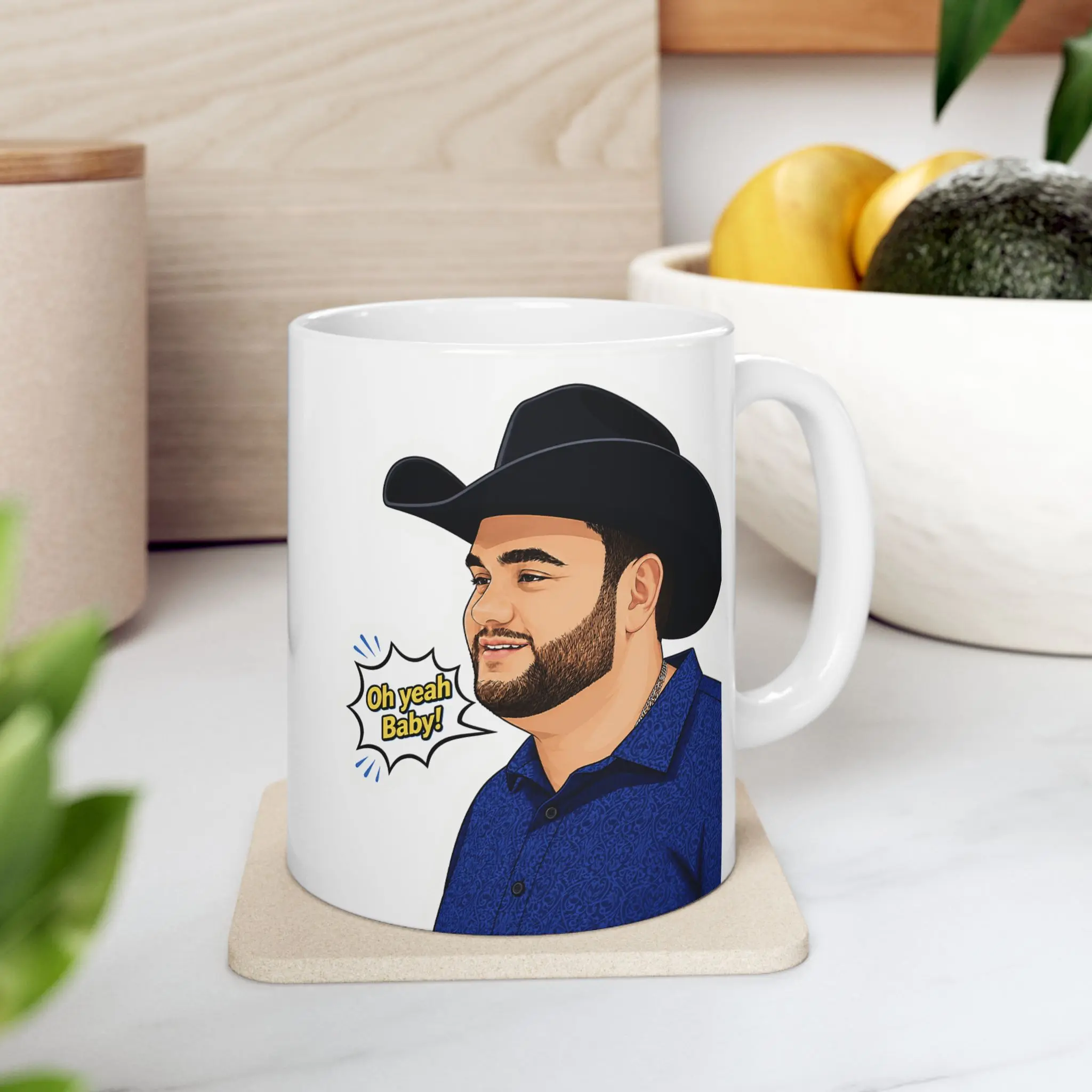 Oh Yeah BaBy Tyler Cowboy Mug Love On The Spectrum Cup Coffee Drinkware ...