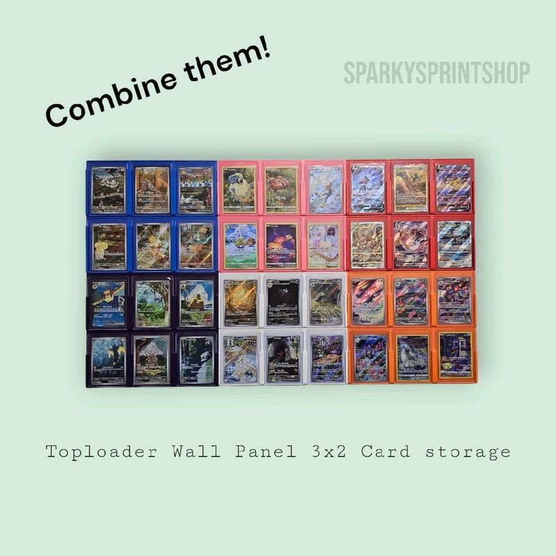 Toploader Wall Display Frame Card Storage - Multiple Sizes for TCG ...