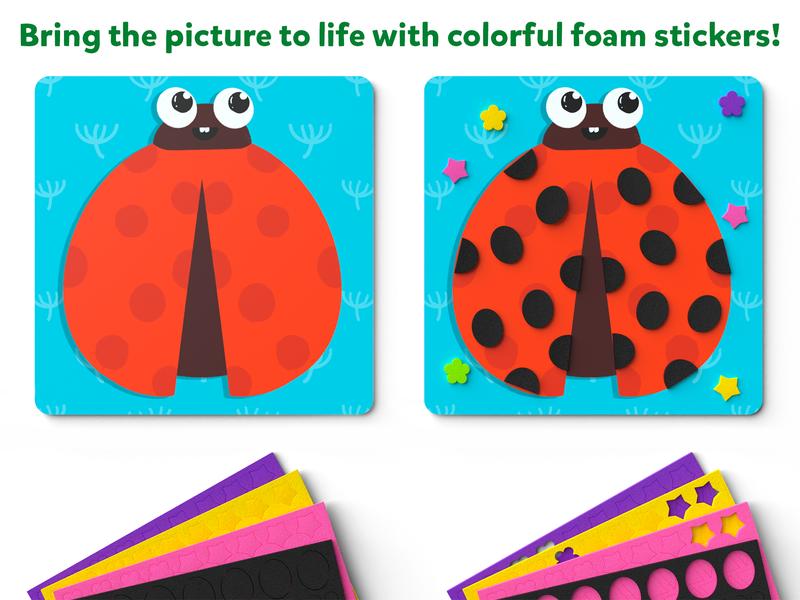 Skillmatics Fun with Foam - Art & Craft Activity, Mess Free Art, DIY ...