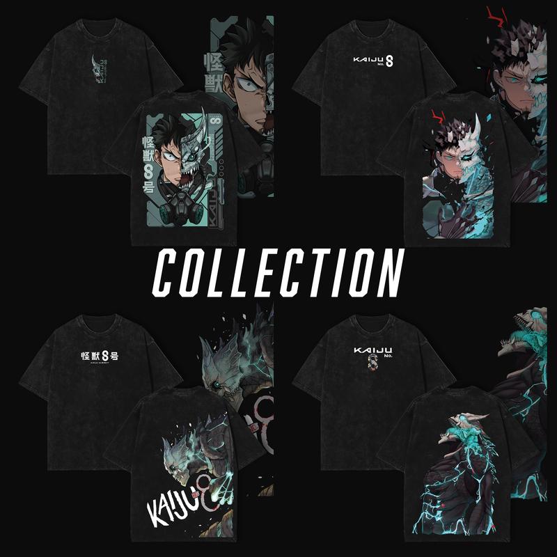 Collection Limited Kaiju No. 8 Anime Double Printed Oversize ...