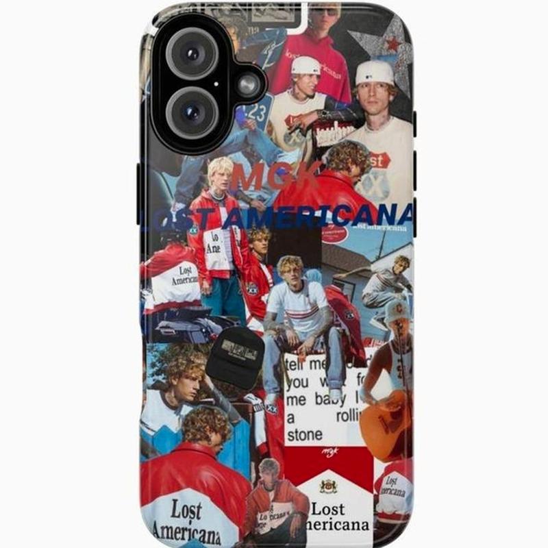 Machine Gun K. Phone Case Lost Americana 2025, MGK Phone Case For ...