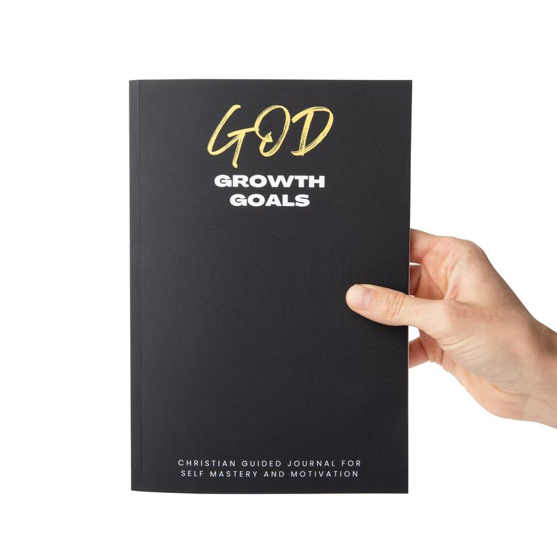 God Growth Goals Journal - Daily Christian Self Improvement Journal ...