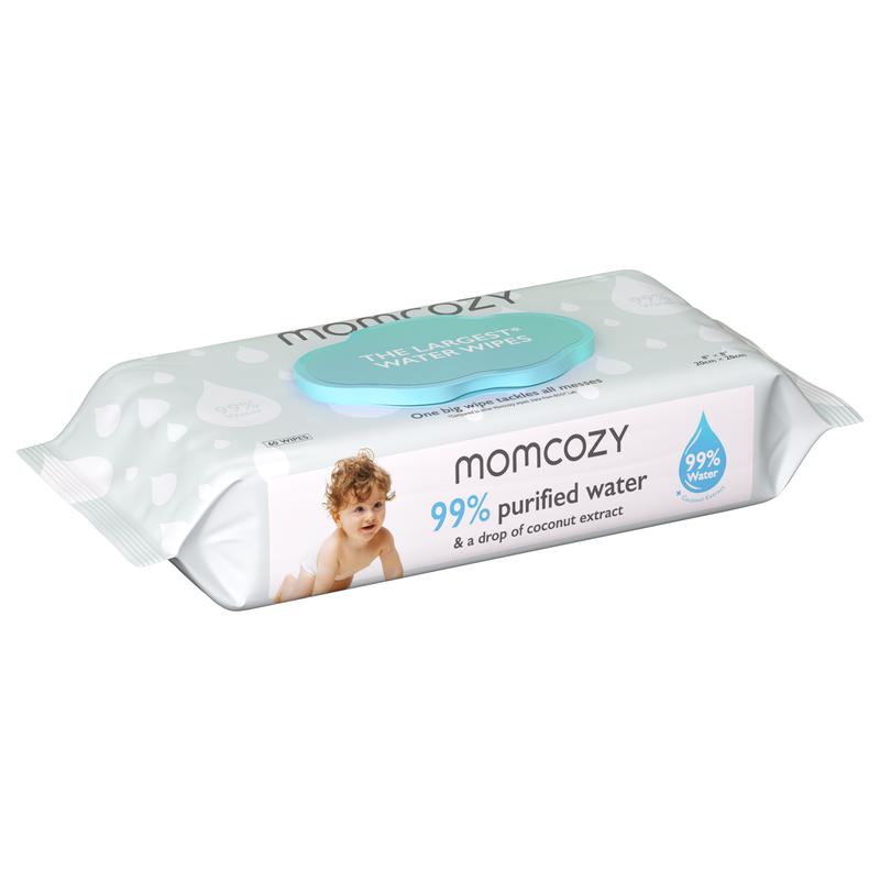 【LIVE ONLY】1PACK Baby Wipes, Momcozy Baby Wipes-Extra Large Size Design ...