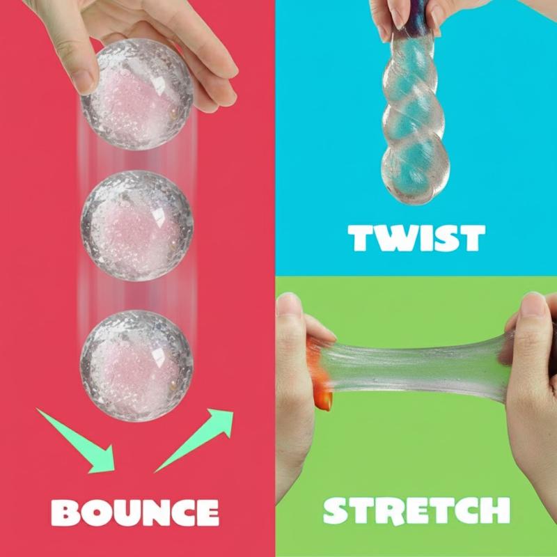 Liquid Glass Smart Putty – Crystal Clear Transparent Sensory Putty for ...