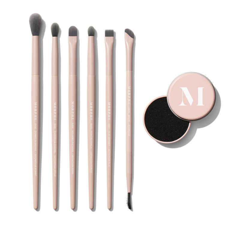Morphe Eye Shaping Essentials Bamboo & Charcoal Infused Eye Brush ...