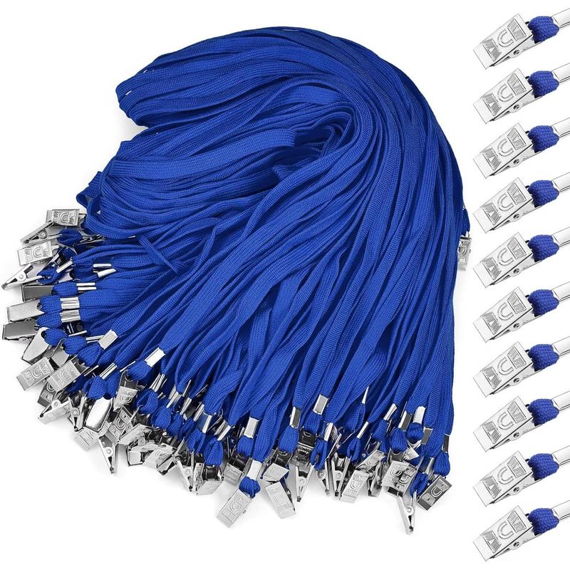Lanyards Bulk with Clip Flat Lanyard Badge Lanyard with Swivel Hook ...