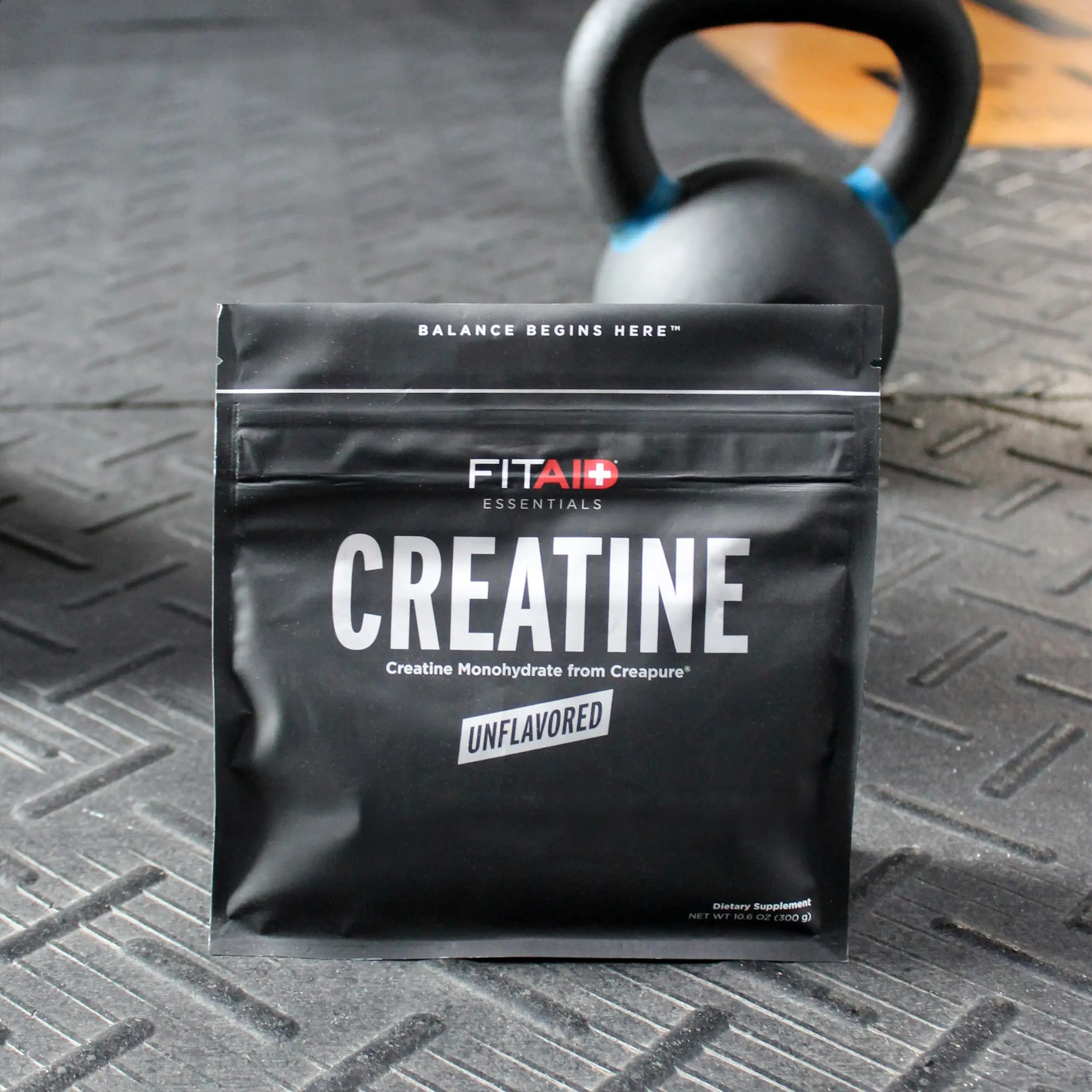 FITAID Creatine Powder – Unflavored, Zero Sugar, Naturally Sweetened ...