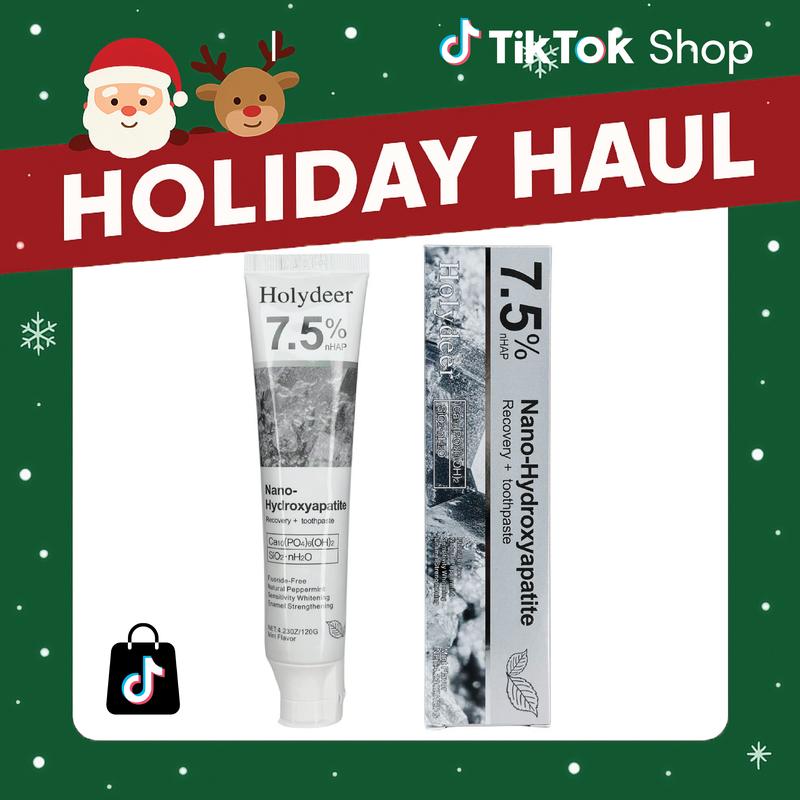 Holydeer 7.5% nHAP Toothpaste Advanced Enamel Repair Sensitivity Care ...