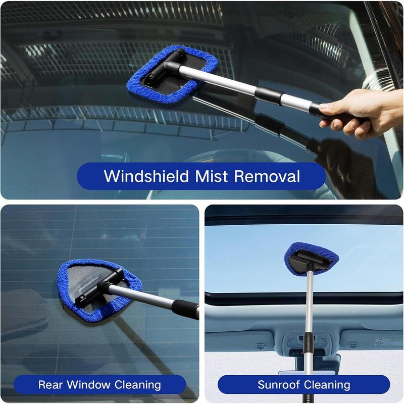 10pcs Windshield Cleaner Tool, Car Window Cleaning Wash Kit with 4 ...