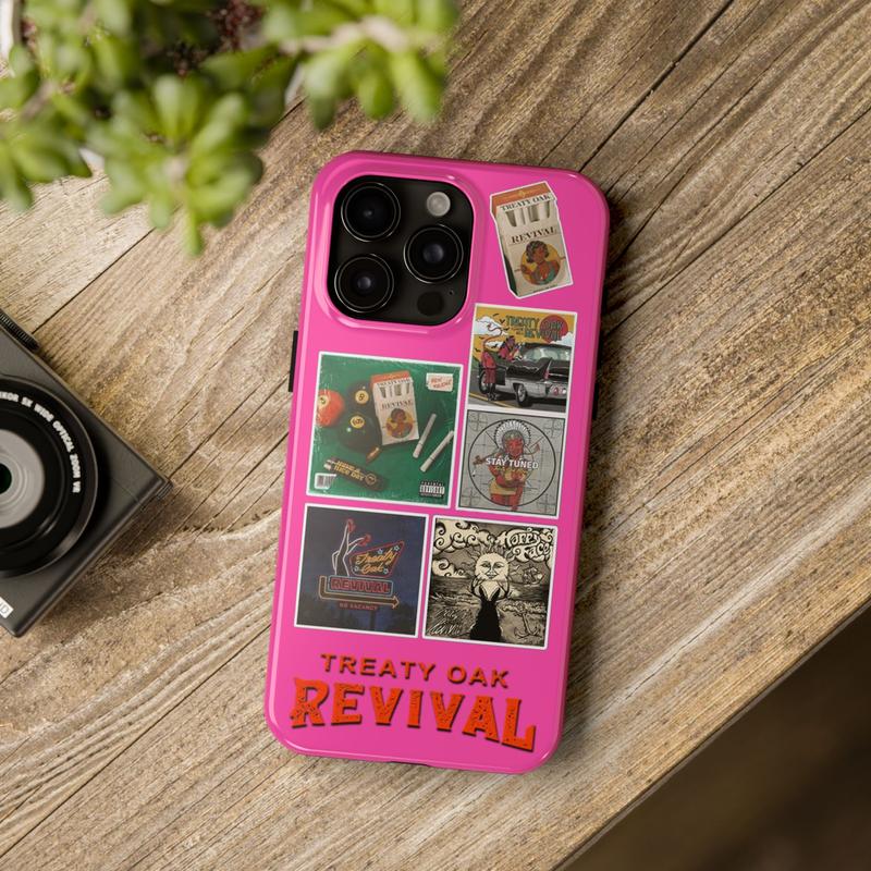 Treaty Oak Revival Pink Collection Phone Cases for iphone 15 14 13 12 ...
