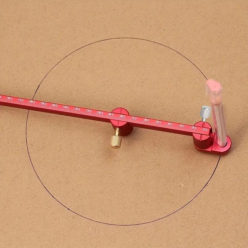 Woodworking Measuring Ruler, 1 Count Aluminum Alloy Measuring Ruler ...