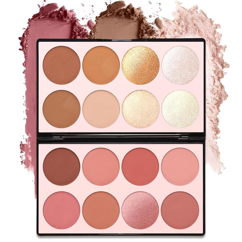16 Colors Contour Palette Make up - Blush Highlighters Bronzer Powder ...
