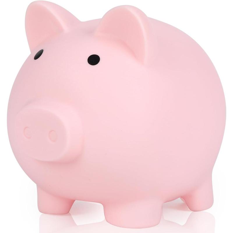 H&W Mini Piggy Bank, Plastic Coin Bank, Unbreakable Money Banks, Cute ...