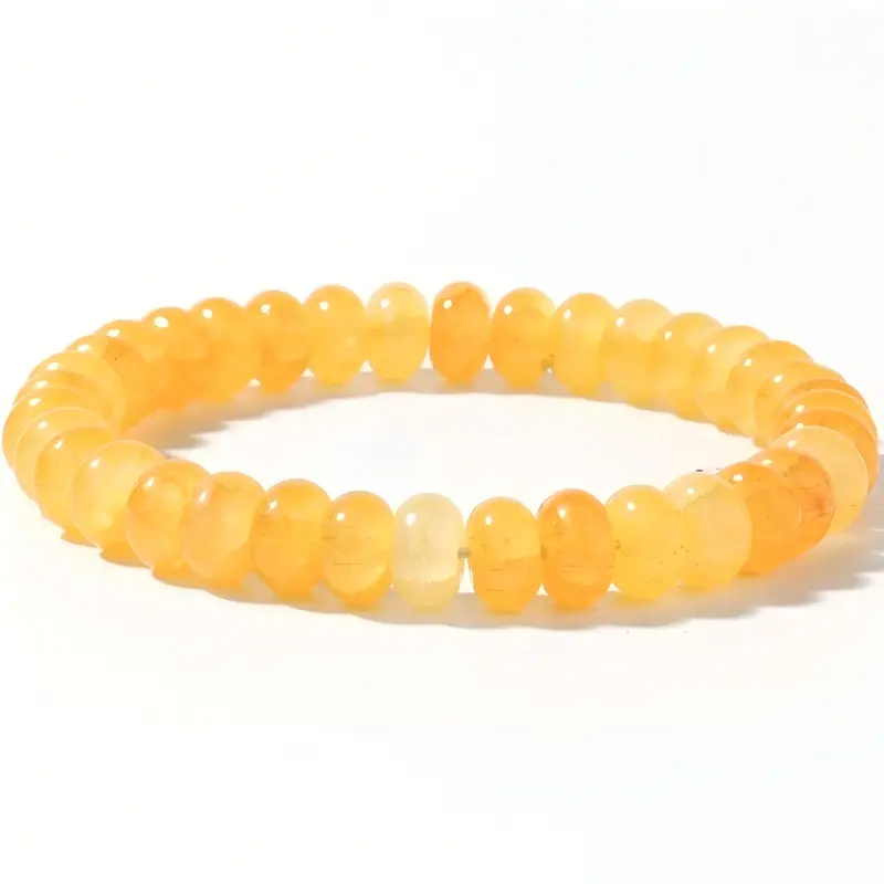 CrestJewels Natural Crystal Wealth Bracelet - Feng Shui Lucky Beads ...