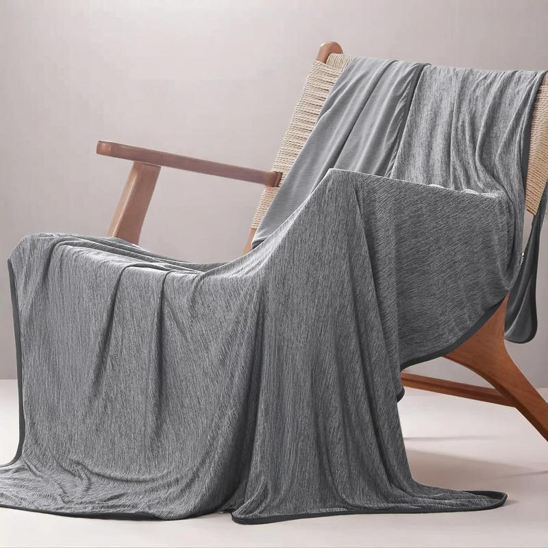 Cooling Blanket, Soft Lightweight Breathable Blanket, Double-sided ...