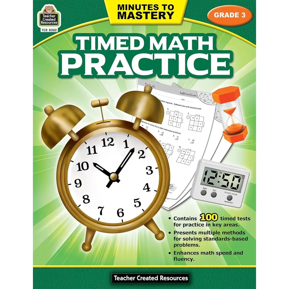 Math Practice Workbook for Grade 3 - TikTok Shop