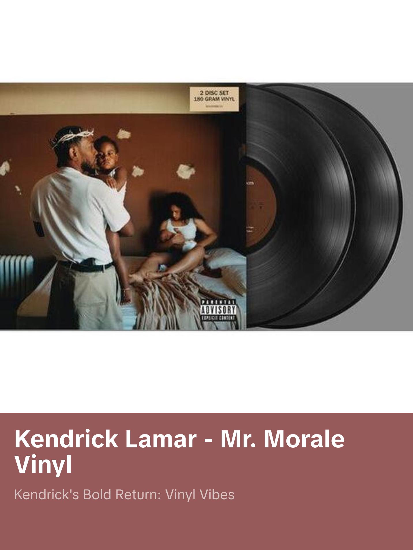 Kendrick Lamar - Mr. Morale & The Big Steppers [Explicit Content ...