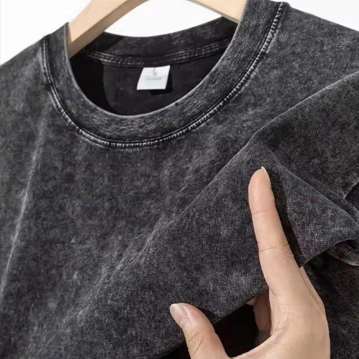 Katseye Oversized Washed Tee – Soft is Strong Pastel Graphic Heavy ...