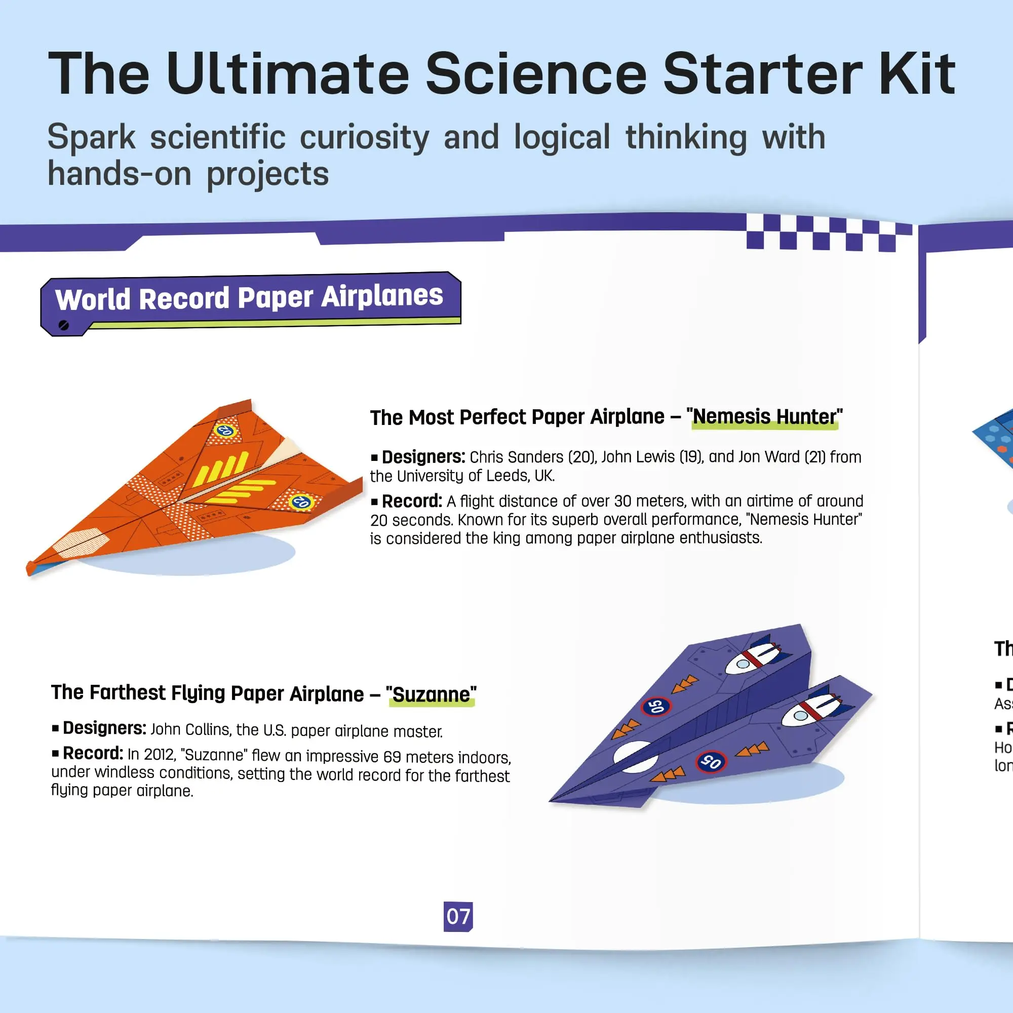 DIY Paper Airplane Book, 16 Creative Folding Paper Planes with 48 ...