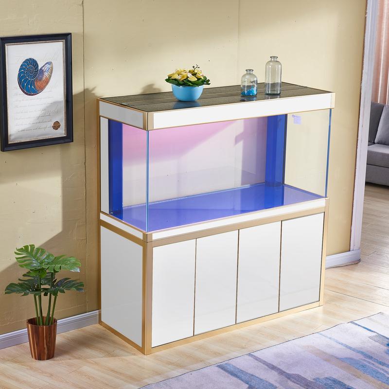 Aqua Dream Aquarium 220 Gallon Tempered Glass with Built-in Sump ...