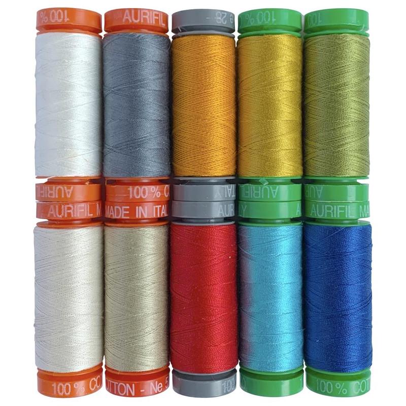 Aurifil Designer Thread Collection: From Collage To Quilt By Sarah ...