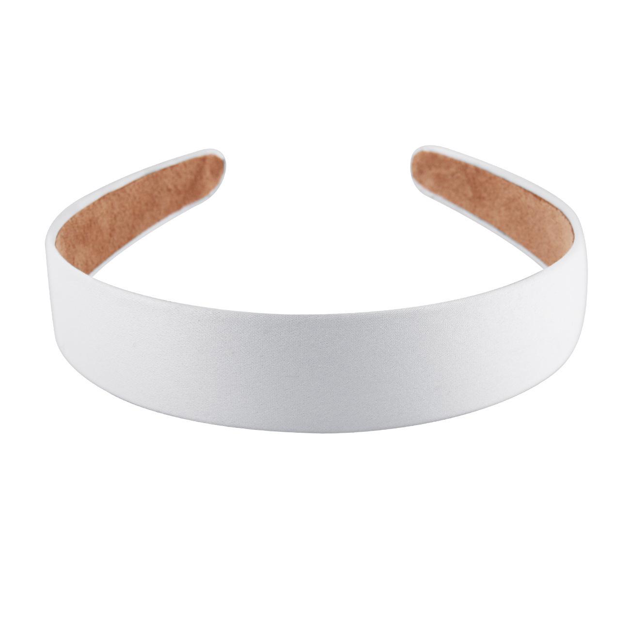 1pc Pastel Solid Acrylic Hairband, 3cm Wide Cloth Wrapped Head Hoop ...