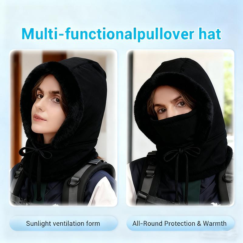 BlackFriday Ultimate Winter Conqueror 3-in-1 Thermal Plush Balaclava ...
