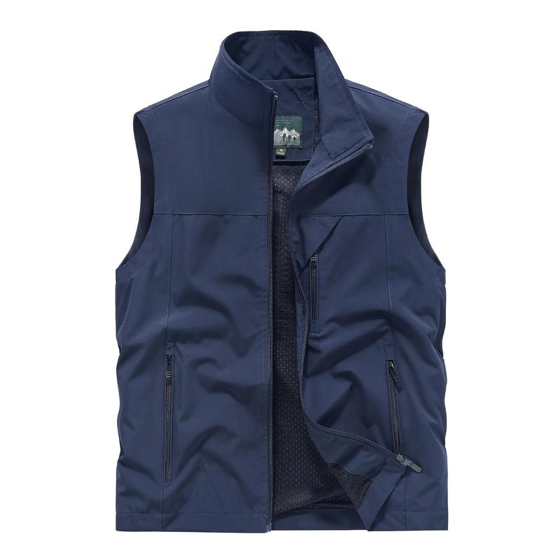 [Lightweight Vest] Lightweight Nylon Men's Sleeveless Vest | Casual ...