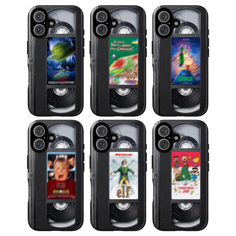 Christmas Movies VHS Phone Case, Retro Christmas Movie Phone Case for ...
