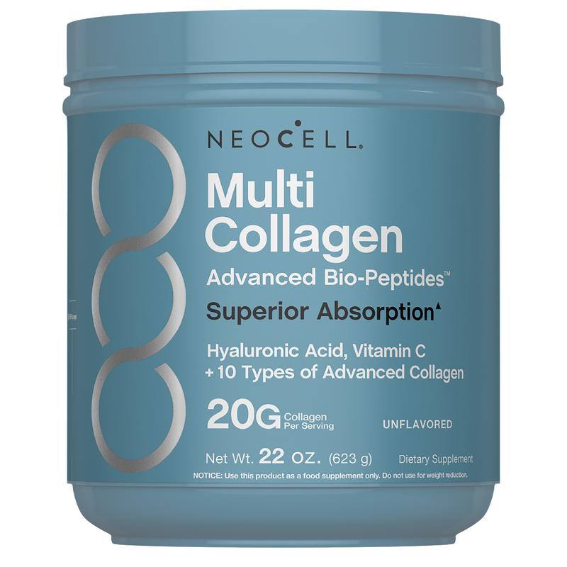 NeoCell Multi Collagen Bio-Peptides Powder - Superior Absorption with ...