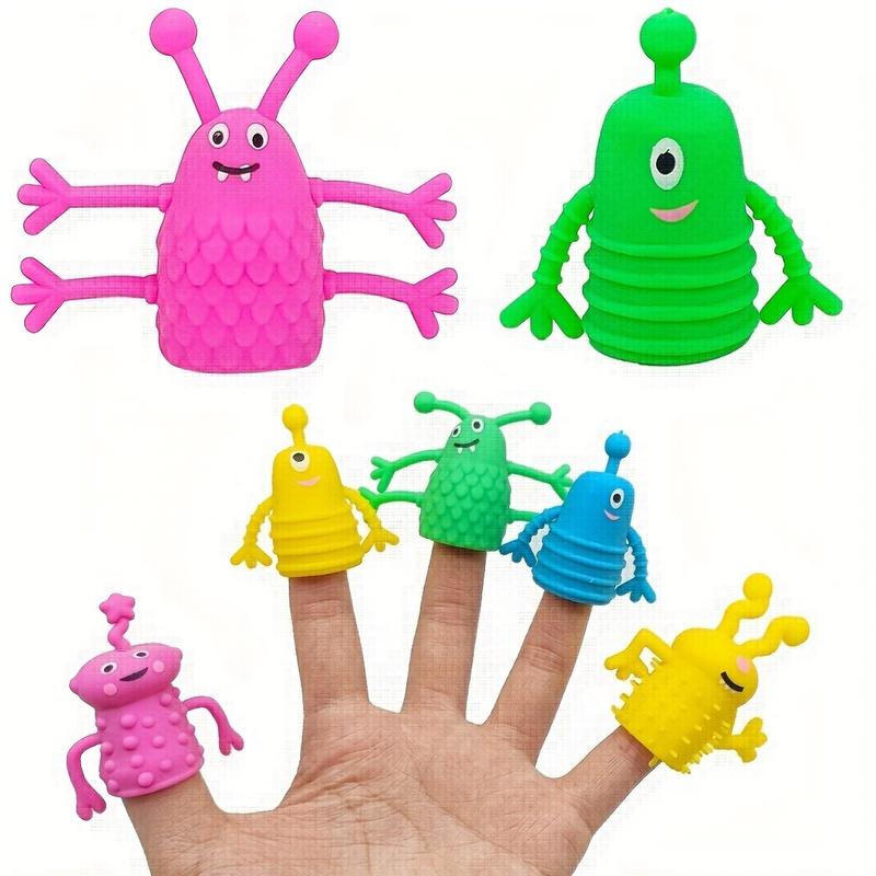 [Funny Finger Puppets] Christmas Gift, Funny Cartoon Finger Doll - Soft ...