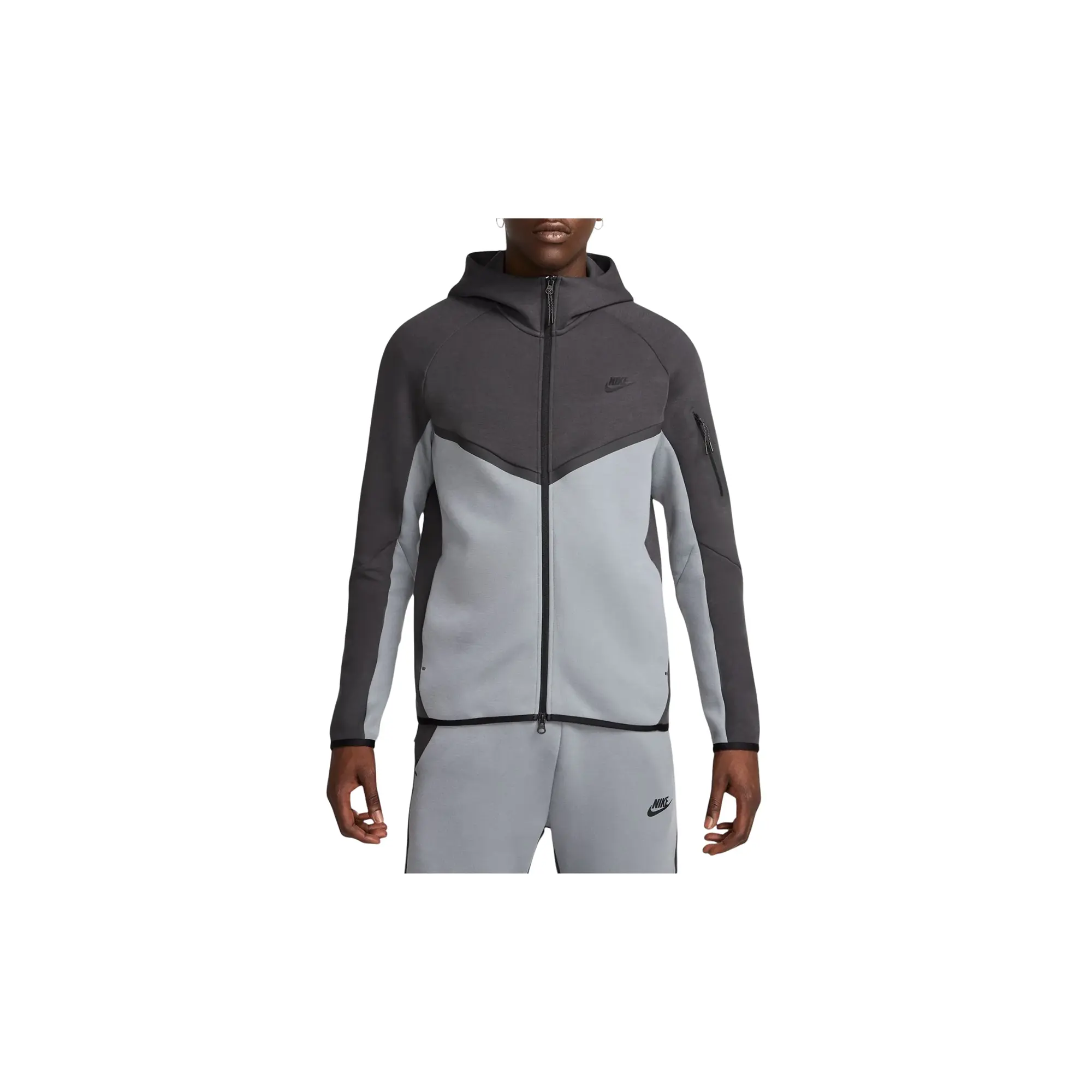 Sportswear Tech Fleece Windrunner Full Zip Hoodie "Anthracite / Cool ...