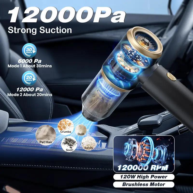 Portable compressed air duster - Reusable electric model, 60,000 ...