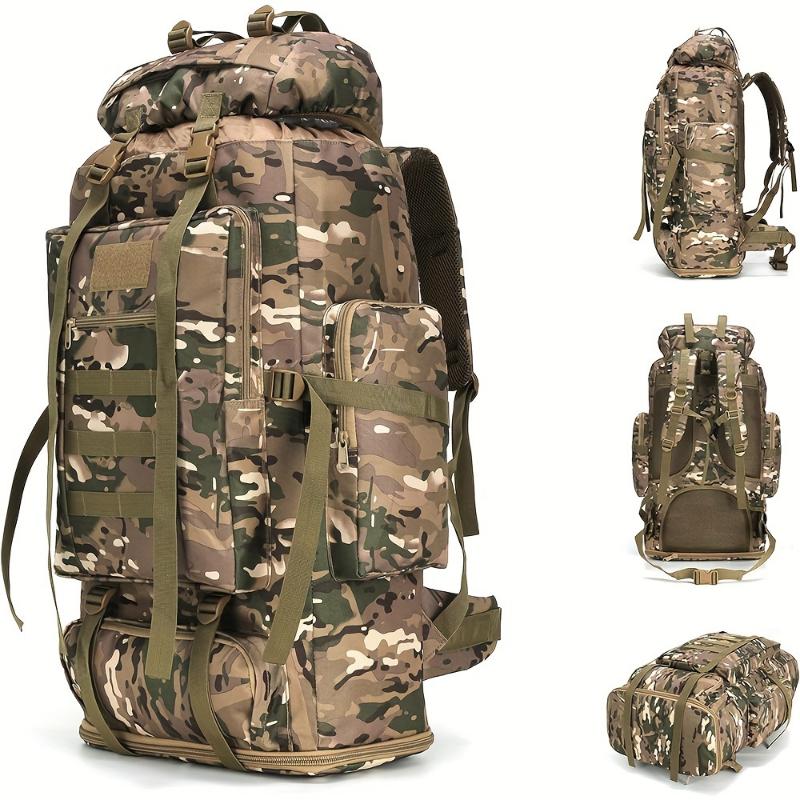 outdoor sport 100L Camping Hiking Backpack Outdoor Mountaineering ...