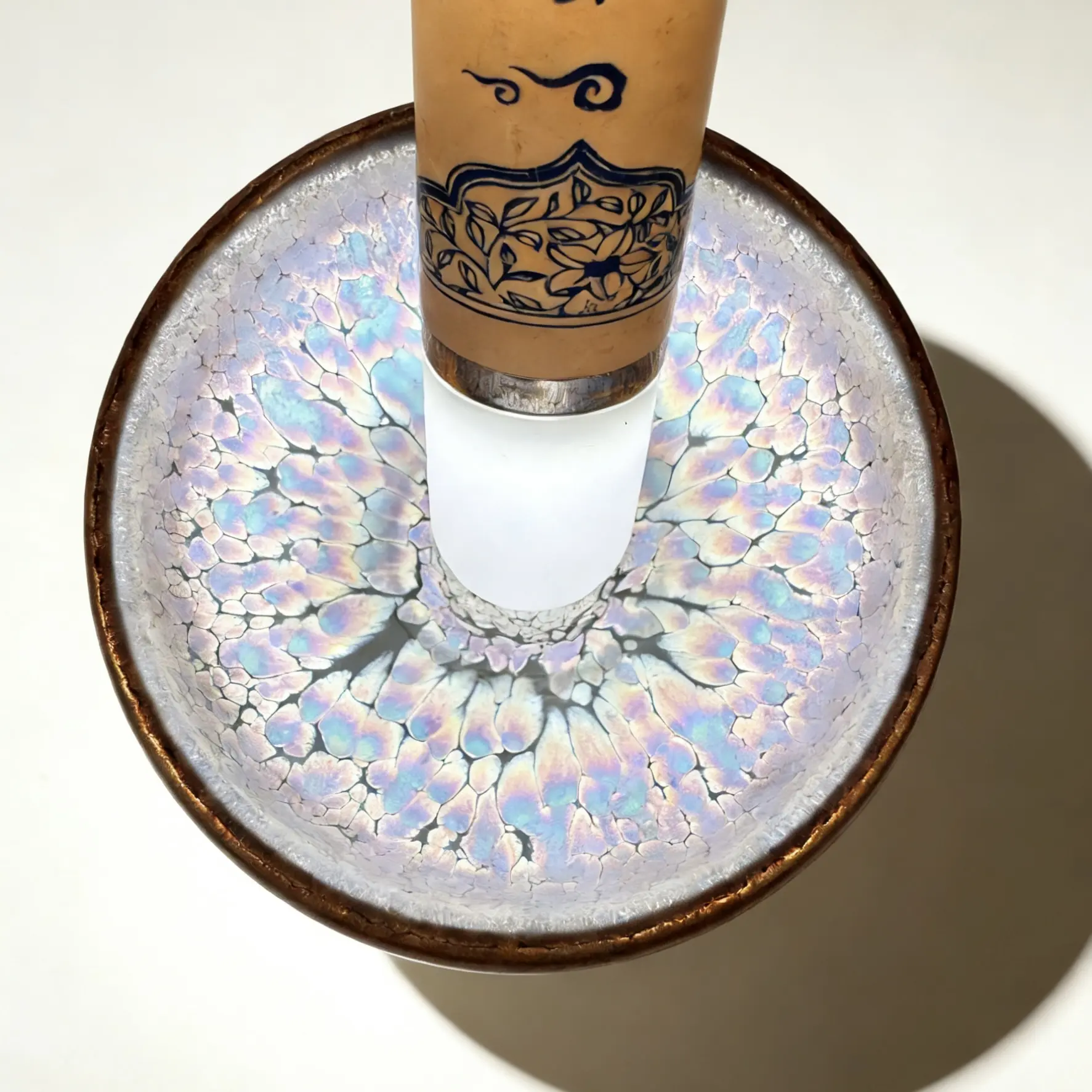Authentic Handmade Jianzhan Tea Cup, Chinese Tenmoku Kiln Change Teacup ...