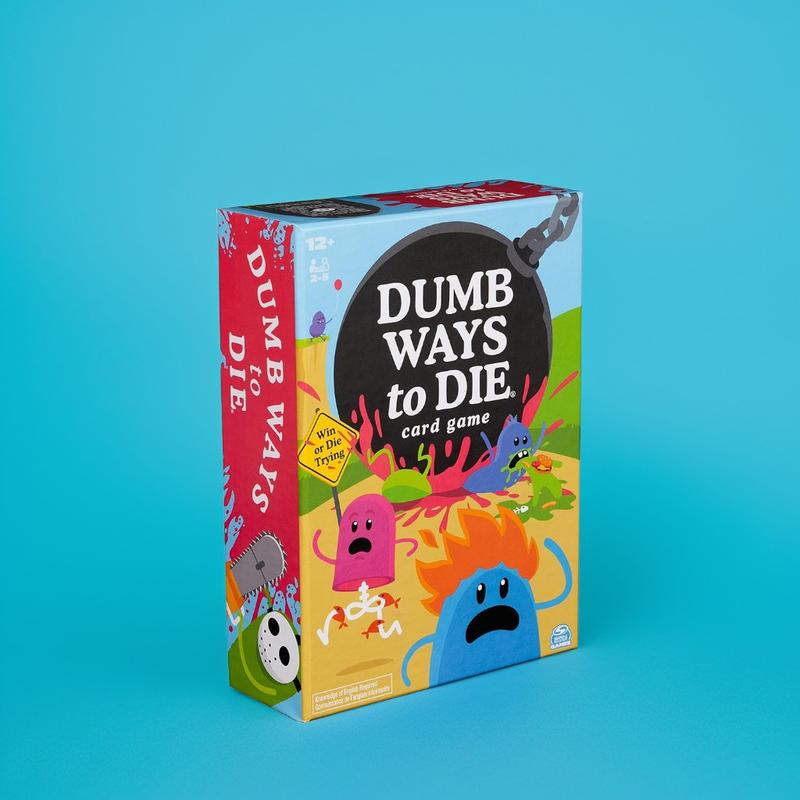 Spin Master Games Dumb Ways to Die Card Game - The Viral Meme Survival ...