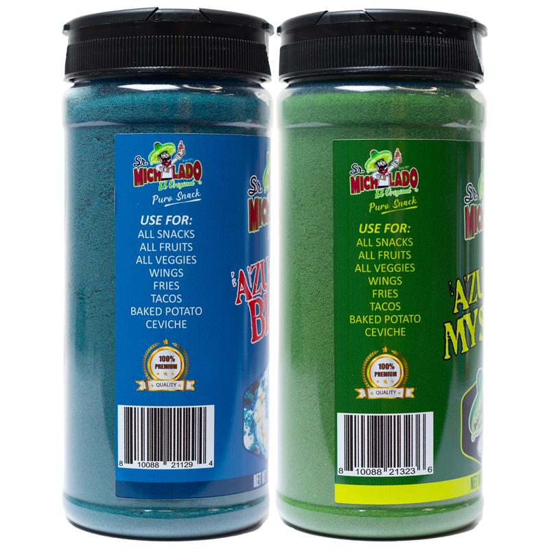 Azu-Mecha COMBO - Blue & Mystery - Snack Seasoning - Sr. Michelado ...