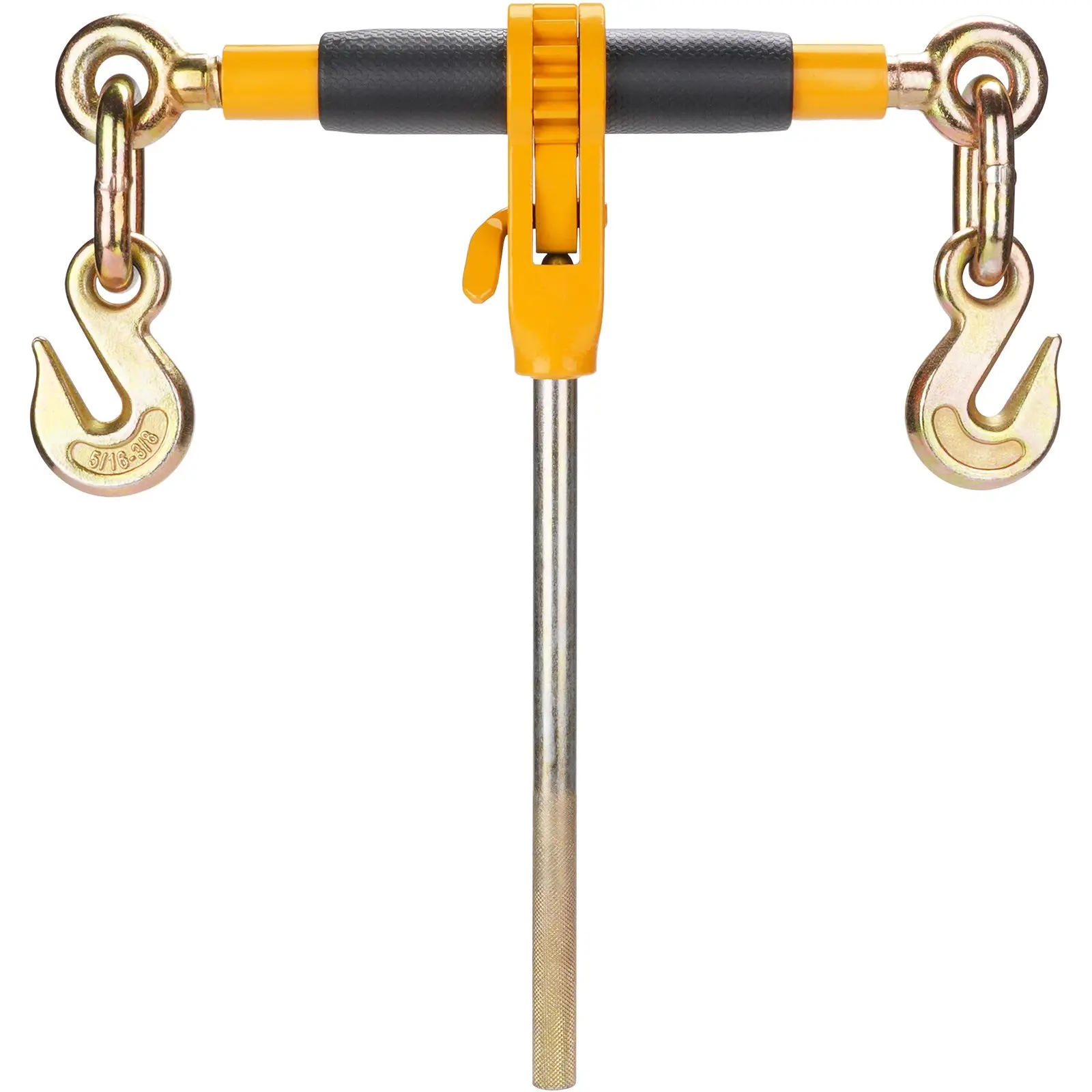 VEVOR Ratchet Chain Binder, 3/8"-1/2" Heavy Duty Load Binders, with G80 ...