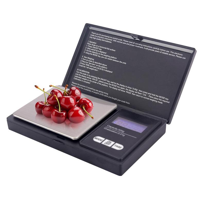 Digital Kitchen Scale With 2pcs Batteries, Portable Electronic Jewelry ...