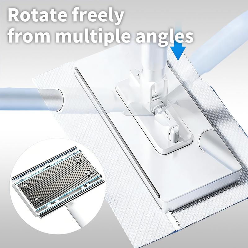 No-wash Mop, Uses Disposable Face Towel, Hands-Free Replacement, Dry ...