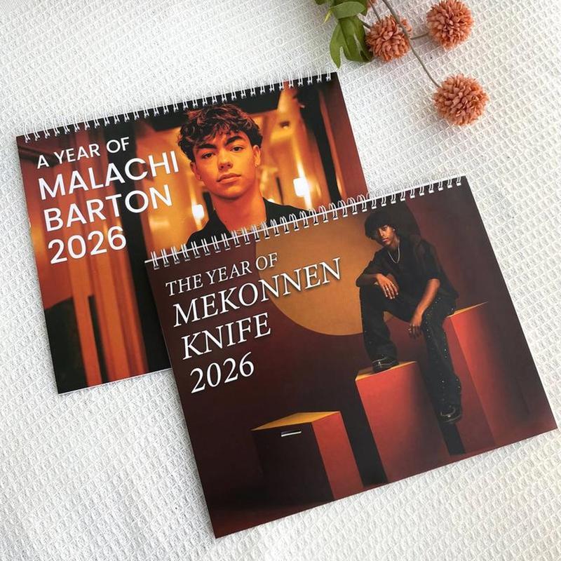 Malachi 2026 Wall Calendar MK 2026 Calendar Zombie Movie Characters ...