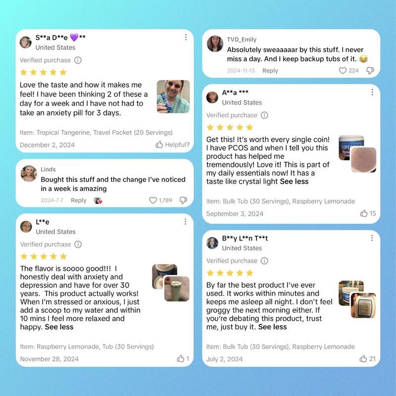 Nello Supercalm – Calming Drink Mix with KSM-66 Ashwagandha, - TikTok Shop