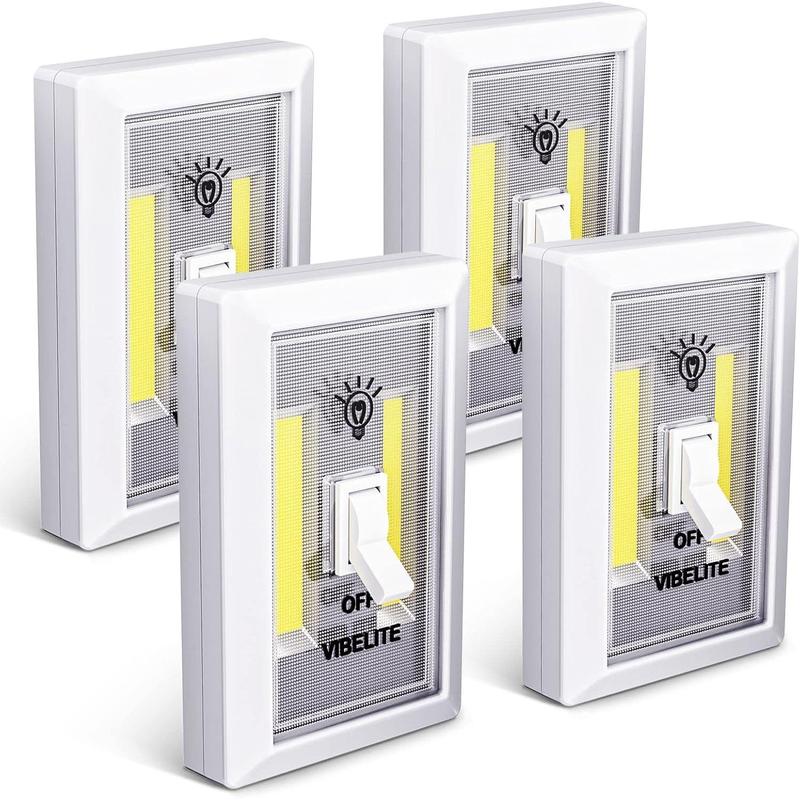 Closet Light, Battery Operated Switch Light, Tap Light, Touch, Push ...