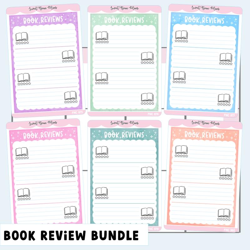 Book Review Bundle (6 Pages) - TikTok Shop