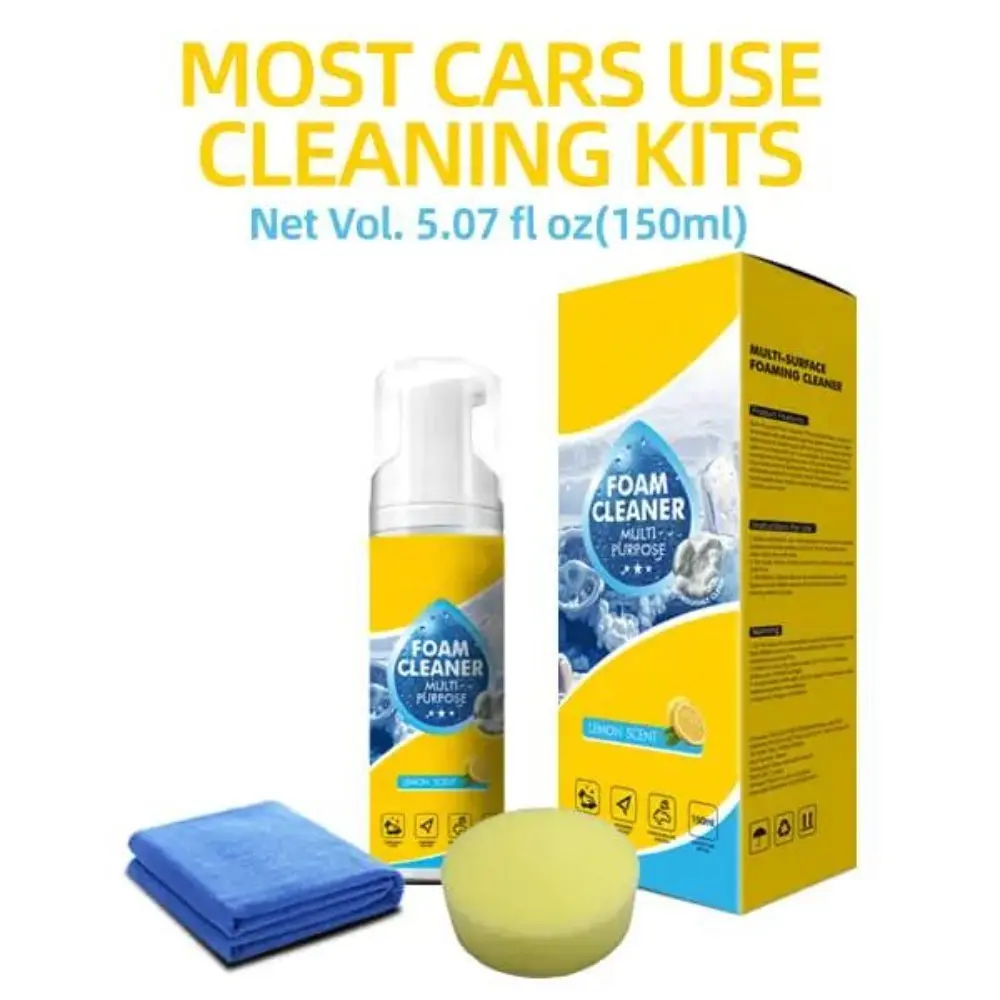 【Summervibes】Stop Scrubbing! Foam Cleaner: Deep Stain Removal for Car ...